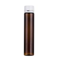 China Polyester PE Tan Liquid Medicine Bottles Plastic Alcohol Bottles for sale