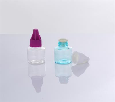 China 45ML Plastic Nail Polish Bottles HDPE Mosquito Refill Bottle for sale