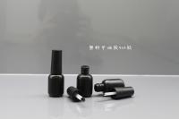 China Black 8ML Plastic Nail Polish Bottles Empty ISO9001 Prototype for sale