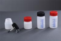 China Hdpe Viscous Plastic Bottle With Brush 50ml Plastic Round Bottle for sale