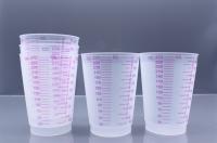 China LDPE 270ML Plastic Medicine Bottles HDPE Small Plastic Measuring Cups for sale