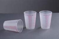 China LDPE 270ML Plastic Medicine Bottles HDPE Small Plastic Measuring Cups for sale