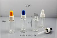 China 60ML Dropper Medicine Bottle Silicone Rubber Amber for sale