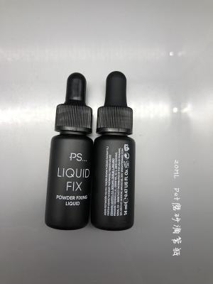 China Black 1ml Essential Oil Bottles PET PVC 20ML Liquid Dropper Bottle for sale