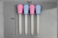 China Colored Plastic Dropper Bottles 30ml LDPE PP Medicine Feeder For Babies for sale