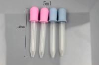 China Drug 5ML Dropper Medicine Bottle Hot Stamping PE Plastic Dropper 5ml for sale