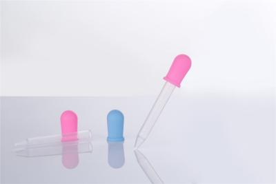 China Colored Plastic Dropper Bottles 30ml LDPE PP Medicine Feeder For Babies for sale