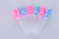 China Colored Plastic Dropper Bottles 30ml LDPE PP Medicine Feeder For Babies for sale