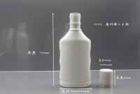 China PET Solid 180ML White Plastic Bottle Mouth Wash Bottle for sale