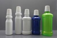 China Measuring 350ml Plastic Mouthwash Bottle White ISO9001 for sale