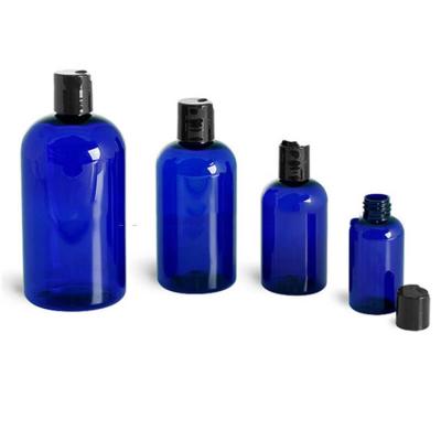 China Amber 60Ml Plastic Lotion Bottles Shampoo Transparent PE for sale