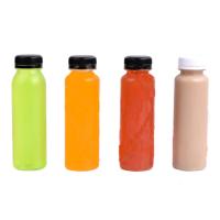 China 400ml 16 Oz Beverage Bottles 70mm Clear Juice Bottles for sale