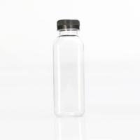 China HDPE 250ml Beverage Small Plastic Drink Bottles 12oz Transparent Pet Bottles for sale