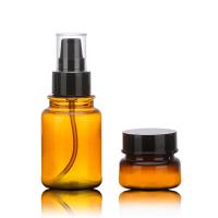 China 60g  40ml Plastic Lotion Jars Empty Lotion Bottles With Pump for sale