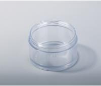 China Facial 30g Wide Mouth Plastic Jars Containers 15Ml PET for sale
