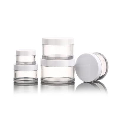China UV Electroplated 30ml Cosmetic Cream Bottle Small White for sale