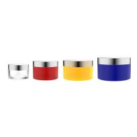 China UV Electroplated 30ml Cosmetic Cream Bottle Small White for sale