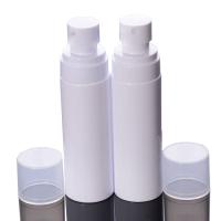 China Clear 80ml Plastic Empty Mist Spray Bottles Silk Screen Printing for sale