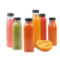 China Screen Printing 16oz Plastic Juice Bottles  250ml Plastic Drink Bottles for sale