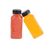 China Transparent 250ml Disposable Plastic Drink Bottles Pet Juice Bottles for sale