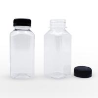 China Transparent 250ml Disposable Plastic Drink Bottles Pet Juice Bottles for sale