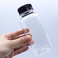 China Transparent 250ml Disposable Plastic Drink Bottles Pet Juice Bottles for sale