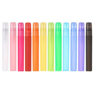 China Matte 10Ml Mini Perfume Spray Bottle Mini Refillable Perfume Bottle for sale