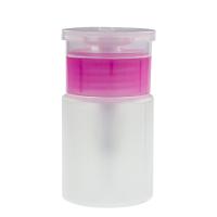 China 160ml Nail Plastic Lotion Bottles Transparent Shampoo Bottle for sale
