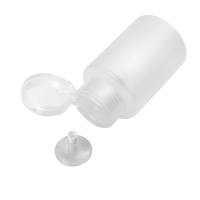 China 160ml Nail Plastic Lotion Bottles Transparent Shampoo Bottle for sale
