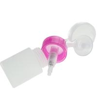 China 160ml Nail Plastic Lotion Bottles Transparent Shampoo Bottle for sale