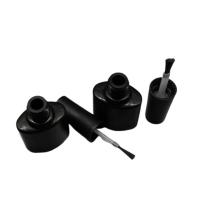 China 40cm Oil Black 5ml Nail Polish Bottles With Brush Hot Stamping for sale