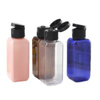 China Amber 250ml Plastic Lotion Bottles Shampoo Clear UV Electroplated for sale