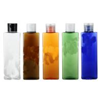 China Amber 250ml Plastic Lotion Bottles Shampoo Clear UV Electroplated for sale