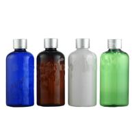 China Amber 500ml Lotion Pump Bottles UV Electroplated 4oz Clear Lotion Bottles for sale