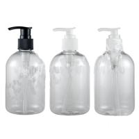 China UV 300ml Hand Sanitizer Bottle Empty Hand Soap Pump Bottles for sale