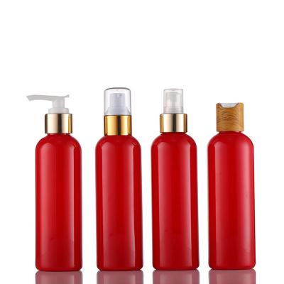 China Clear 750ml Reusable Shampoo Pump Bottles Empty Silk Screen Printing for sale