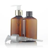 China Clear 750ml Reusable Shampoo Pump Bottles Empty Silk Screen Printing for sale