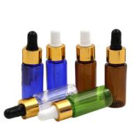 China Clear 60ml Plastic Dropper Bottle UV Electroplated Oil Dropper Bottle for sale