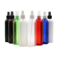 China PET Amber 120ml  Plastic Lotion Bottles Fine Mist Spray Bottle for sale