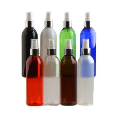 China PET Amber 120ml  Plastic Lotion Bottles Fine Mist Spray Bottle for sale