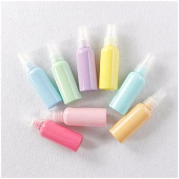 China Round 60ml White Spray Paint Bottle Round Spray Bottle for sale
