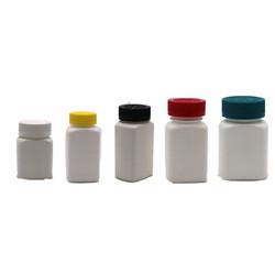 China Solid 60cc Pill Bottles Bulk 100g Plastic Containers For Medicines for sale