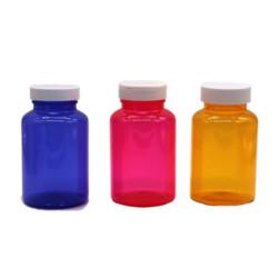 China Black Frosted 250ml Amber Plastic Bottle 150cc Black Plastic Bottle for sale