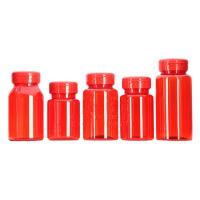 China Flip Top 80CC Orange Medicine Bottle Plastic Liquid Medicine Bottles for sale