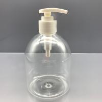 China 500ml Waterless Plastic Foaming Pump Bottles Clear Antibacterial 20cm for sale