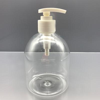 China 500ml Waterless Plastic Foaming Pump Bottles Clear Antibacterial 20cm for sale