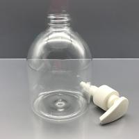 China 500ml Waterless Plastic Foaming Pump Bottles Clear Antibacterial 20cm for sale