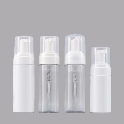 China White Empty 60ml Foam Pump Bottle Face Cream With Cap for sale