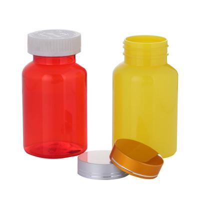 China FDA Solid Pill Plastic Medicine Bottles PE Screw 60ml Plastic Pill Bottles for sale