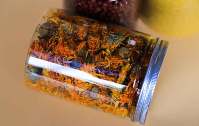 China Small 30g Wide Mouth Plastic Jars Transparent Silk Screen for sale
